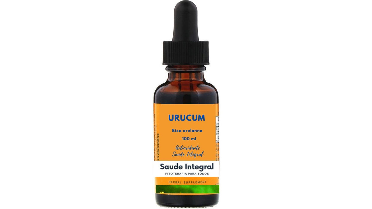 Urucum, 200 ml (2 frascos de 100 ml em vidro âmbar - Bixa orellana - s ...